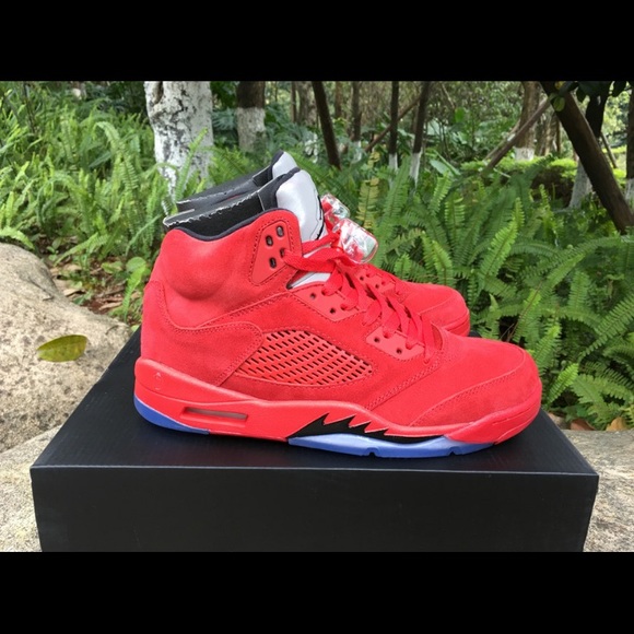 Jordan | Shoes | Air Jordan Retro 5s Red Suedes | Poshmark